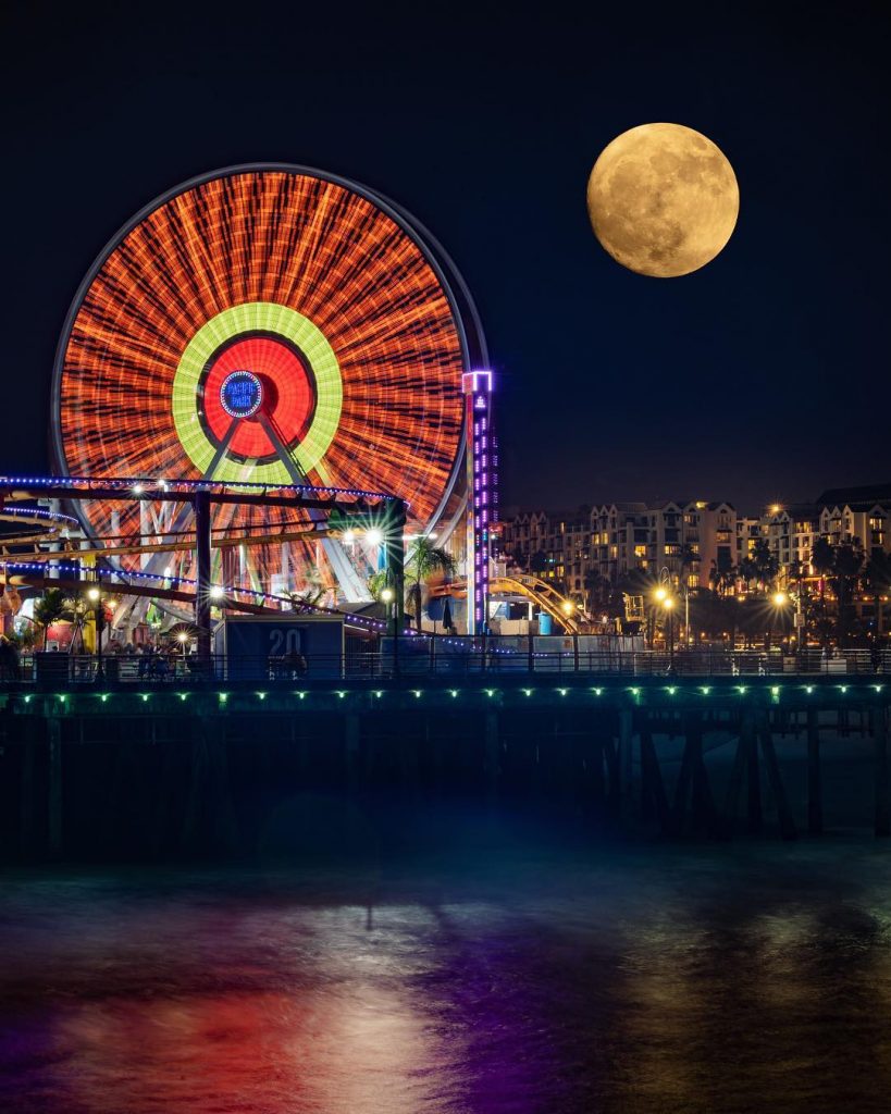 Santa Monica Pier Celebrates Year of the Rat with Lights on the Pacific ...