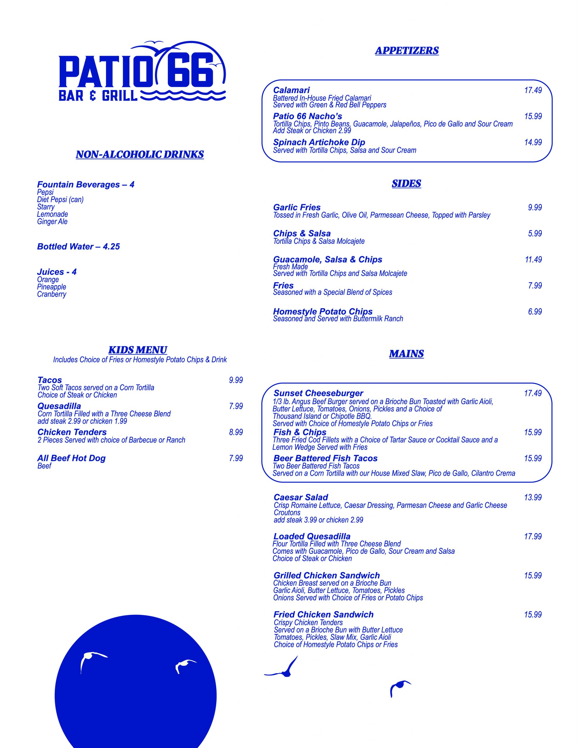 Patio 66 Bar & Grill - Pacific Park® | Amusement Park on the Santa ...